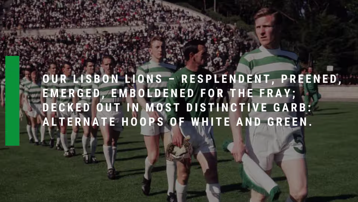 Our Lisbon Lions – A Grand Old Tee